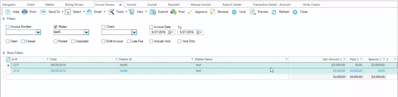 How to refund contract amount in BillQuick? – BQE Knowledgebase