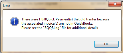 BQQBLog for sync details – BQE Knowledgebase