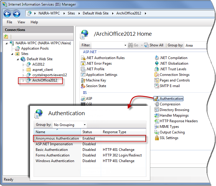 How do I configure IIS manually for ArchiOffice? – BQE Knowledgebase