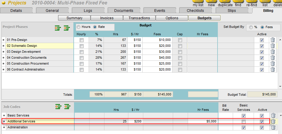 How do I create fixed fee invoices with additional services? – BQE ...
