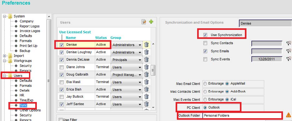 How do I set up Outlook sync in ArchiOffice? – BQE Knowledgebase